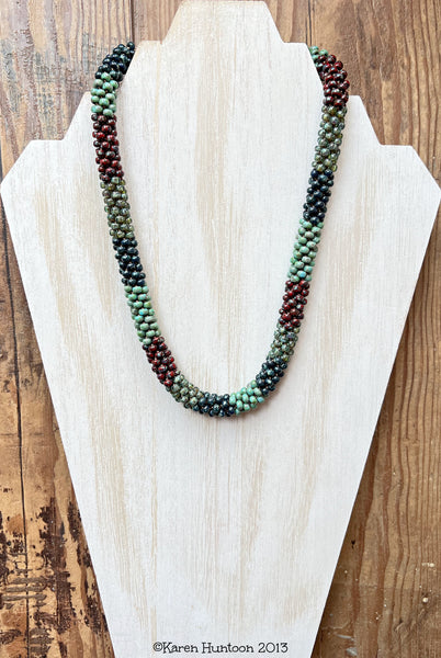 6/0 Beaded "Painting with Beads" Necklace Kit - Picasso #12